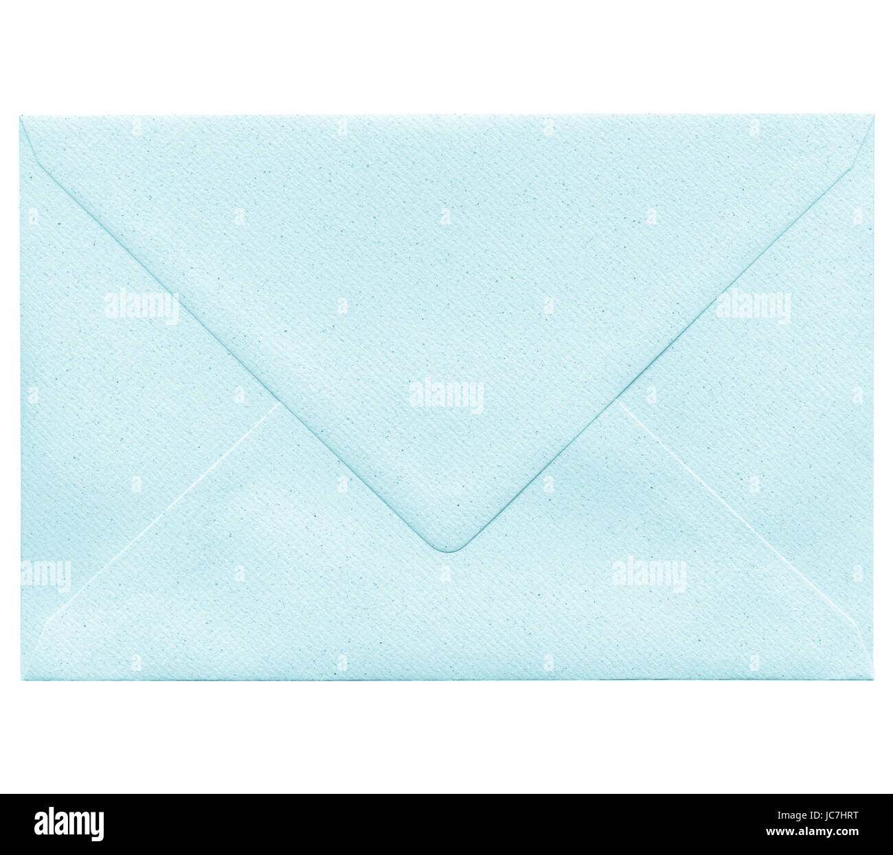 A picture of Letter or small packet envelope - cool cyanotype Stock ...