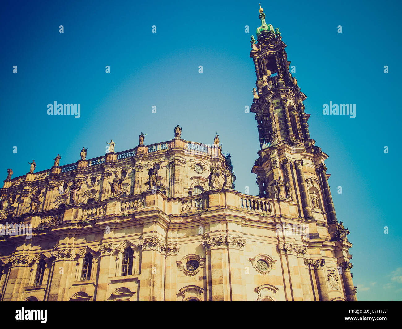 Dresden Cathedral of the Holy Trinity aka Hofkirche Kathedrale ...