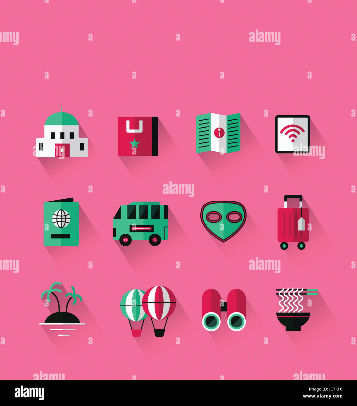 Set of various icons Stock Photo - Alamy