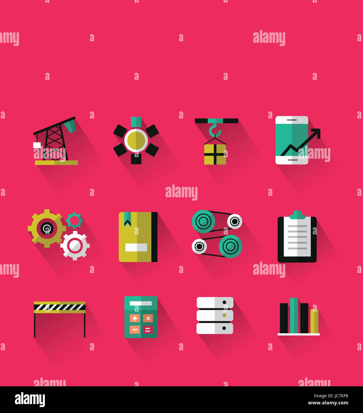 Set of various icons Stock Photo - Alamy