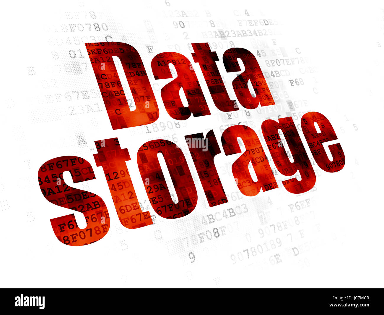 Data concept: Data Storage on Digital background Stock Photo - Alamy