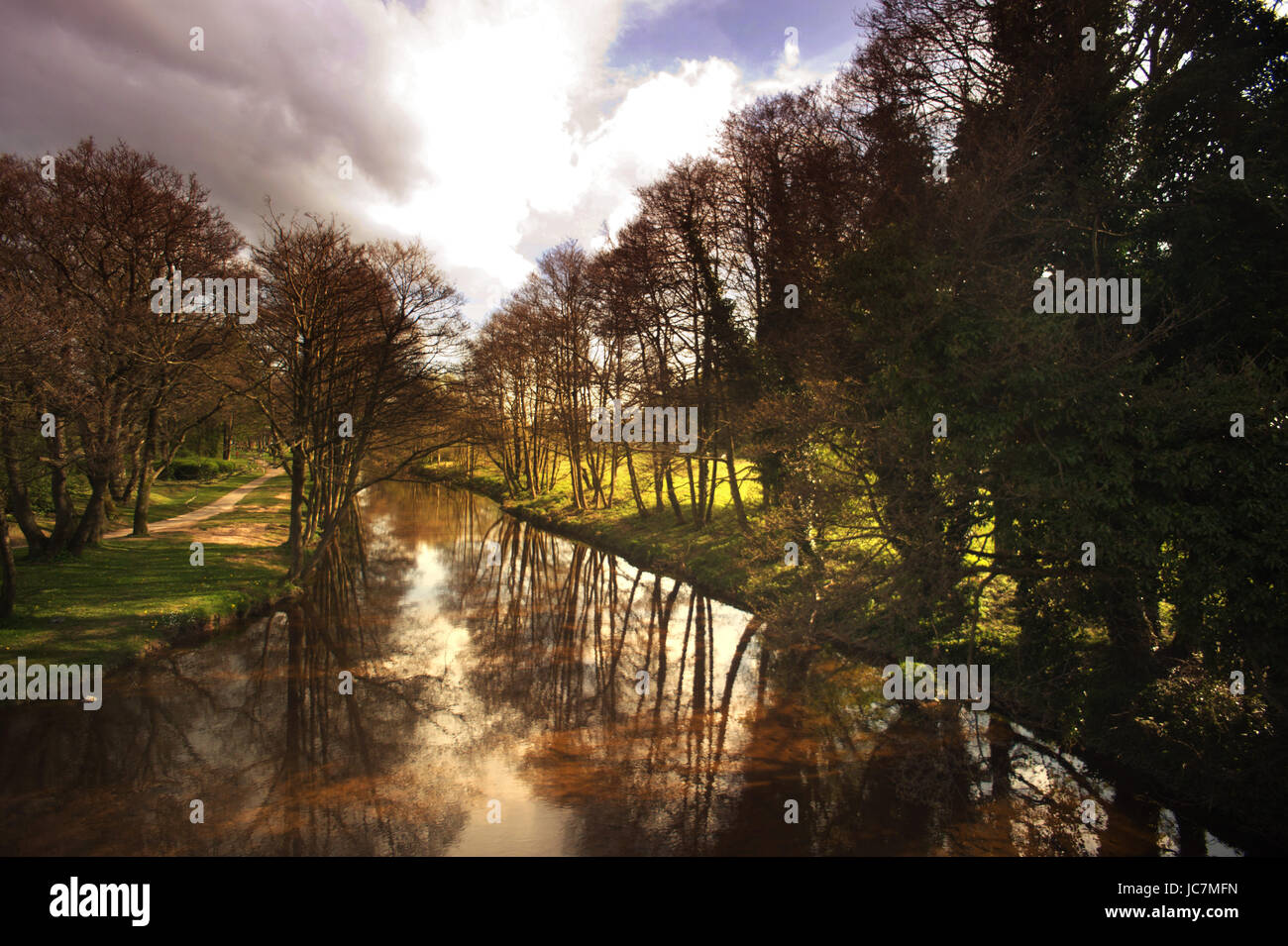 Wooler Water river, Northumberland Stock Photo - Alamy