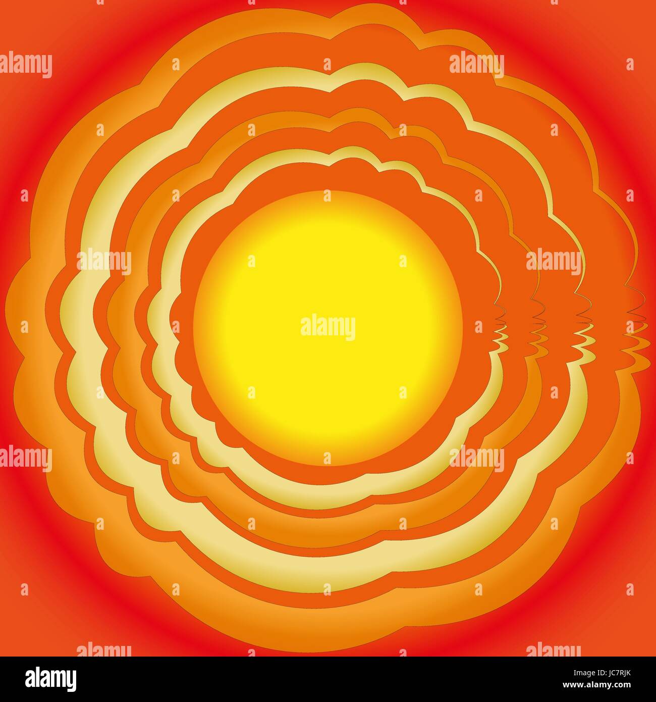Summer sun vector design Stock Vector Images - Alamy