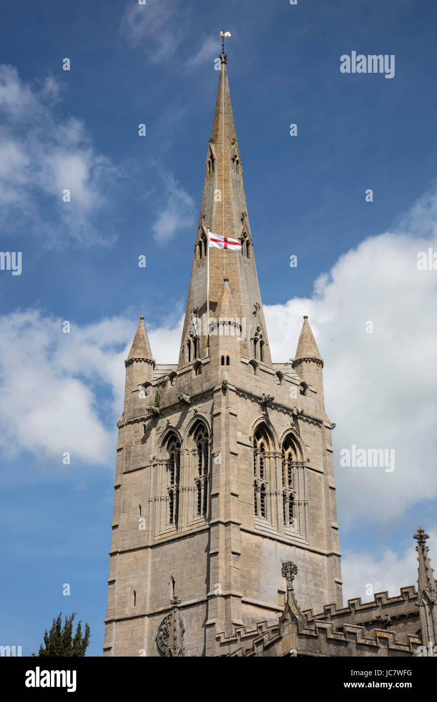 All Saints Church Oakham Rutland Stock Photo - Alamy
