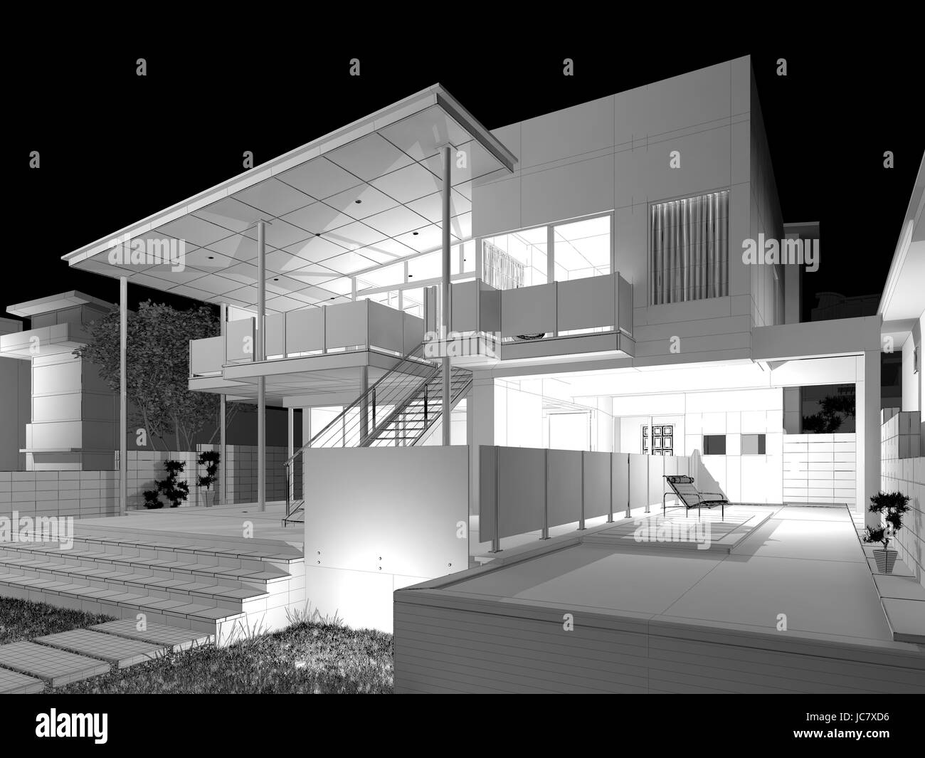 Architectural furnishings Black and White Stock Photos & Images - Alamy