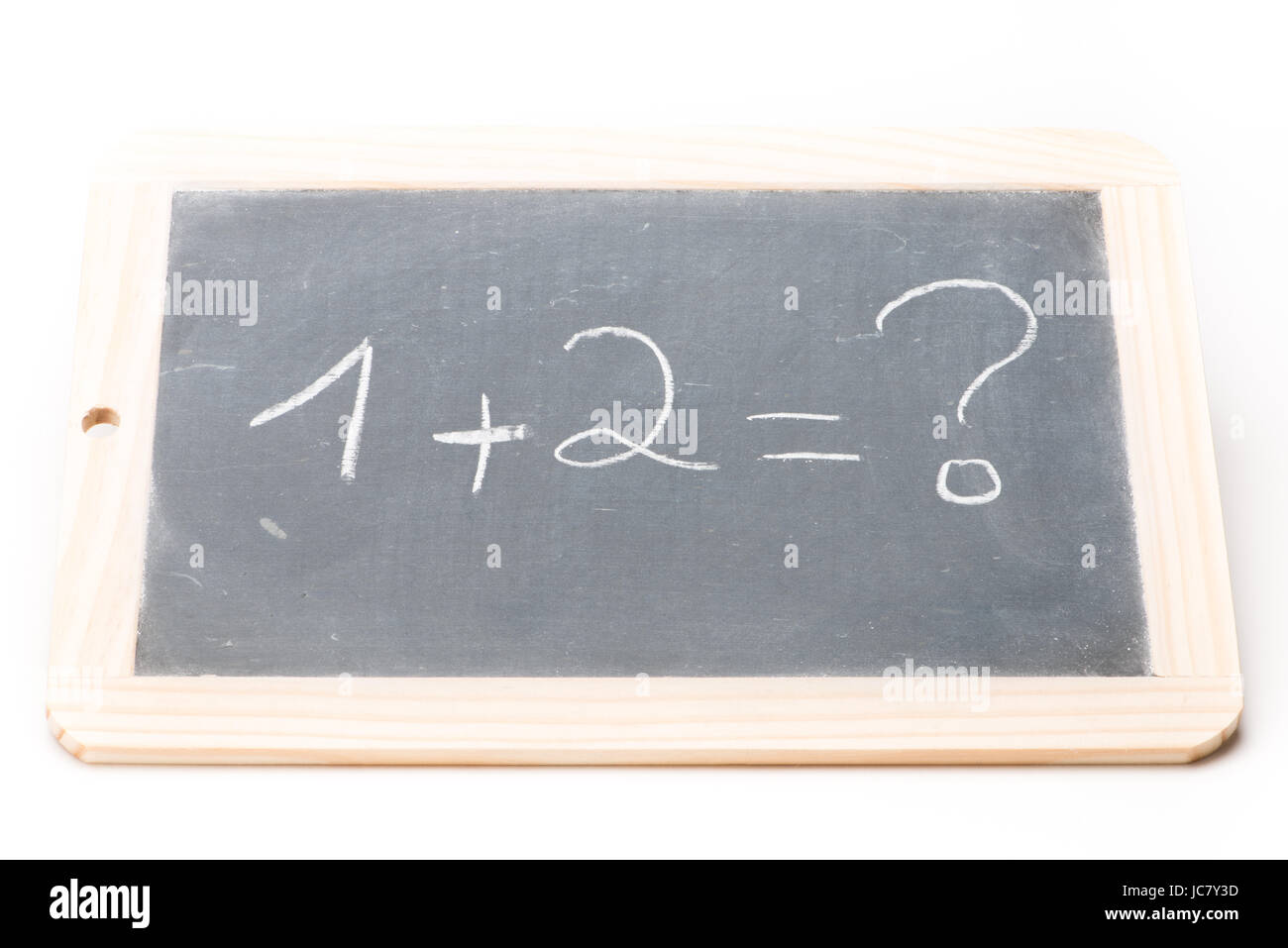 Slate board for school Stock Photo - Alamy