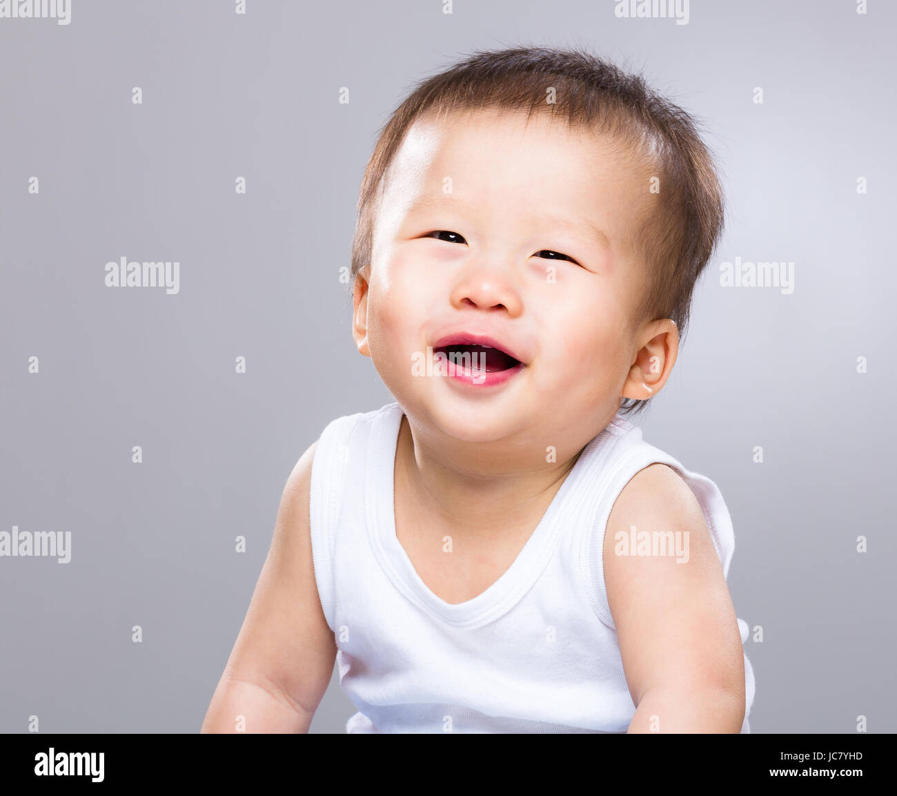 Beautiful smiling baby Stock Photo - Alamy