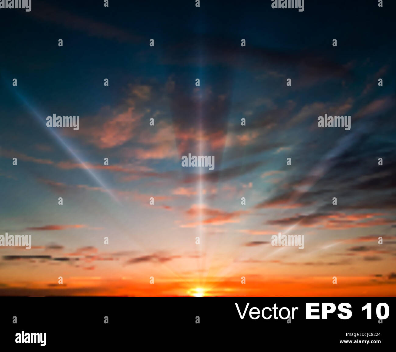 abstract nature dark sky background with sunset Stock Photo - Alamy