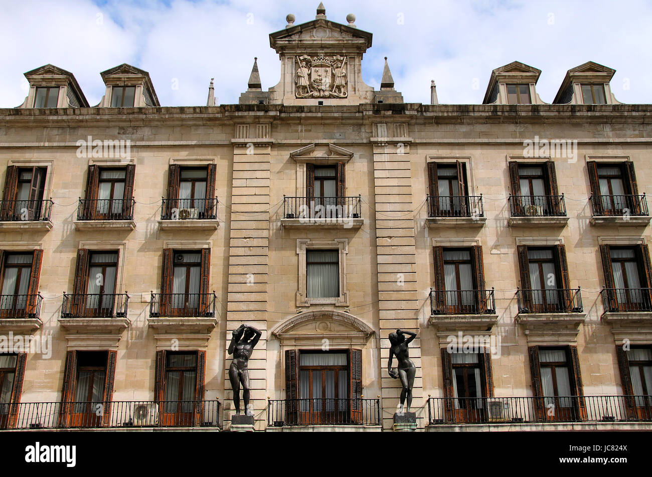 palacio in santander Stock Photo - Alamy