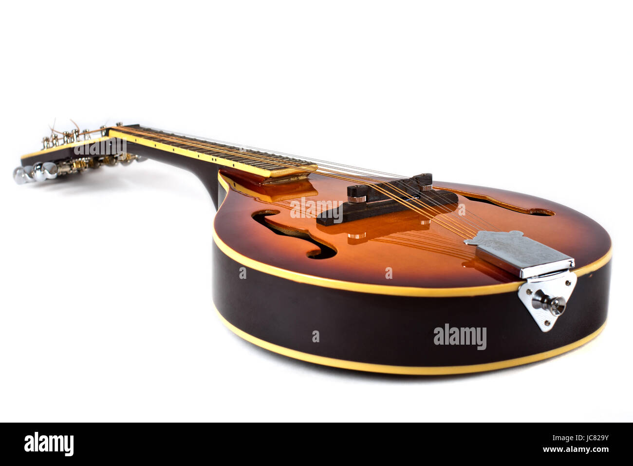 Isolated country bluegrass mandoline on white background Stock Photo ...