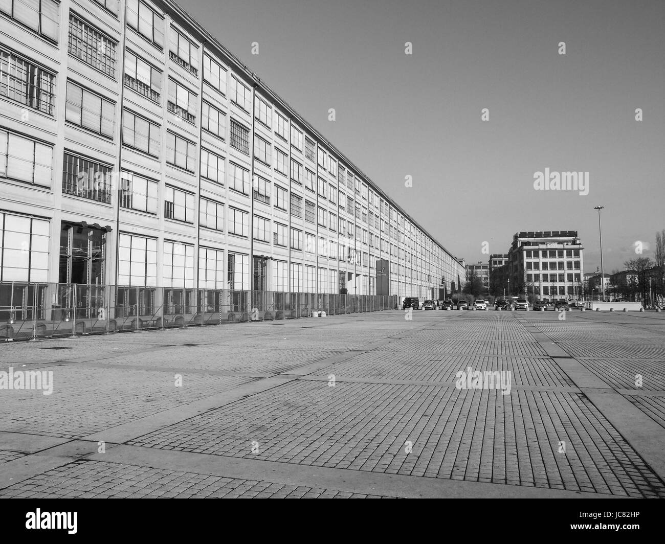 Fiat lingotto factory Black and White Stock Photos & Images - Alamy
