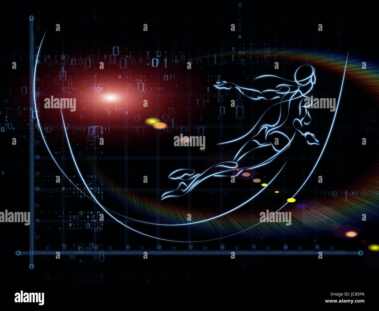 Geometry of Man series. Design made of Human line drawing, math ...