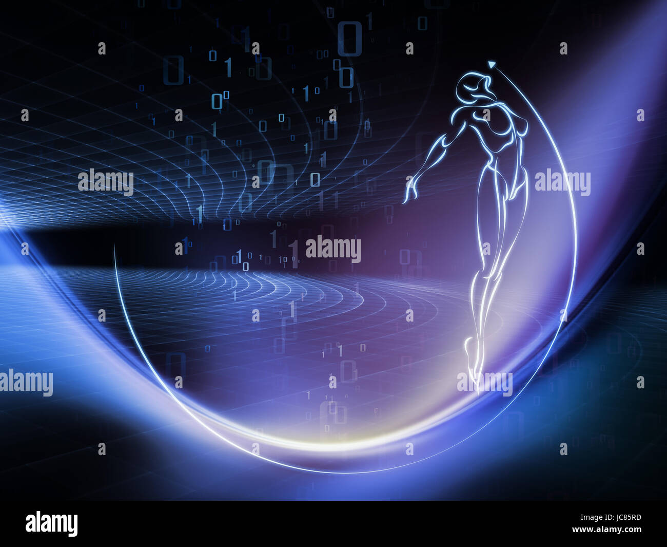 Geometry of Man series. Composition of Human line drawing, math ...