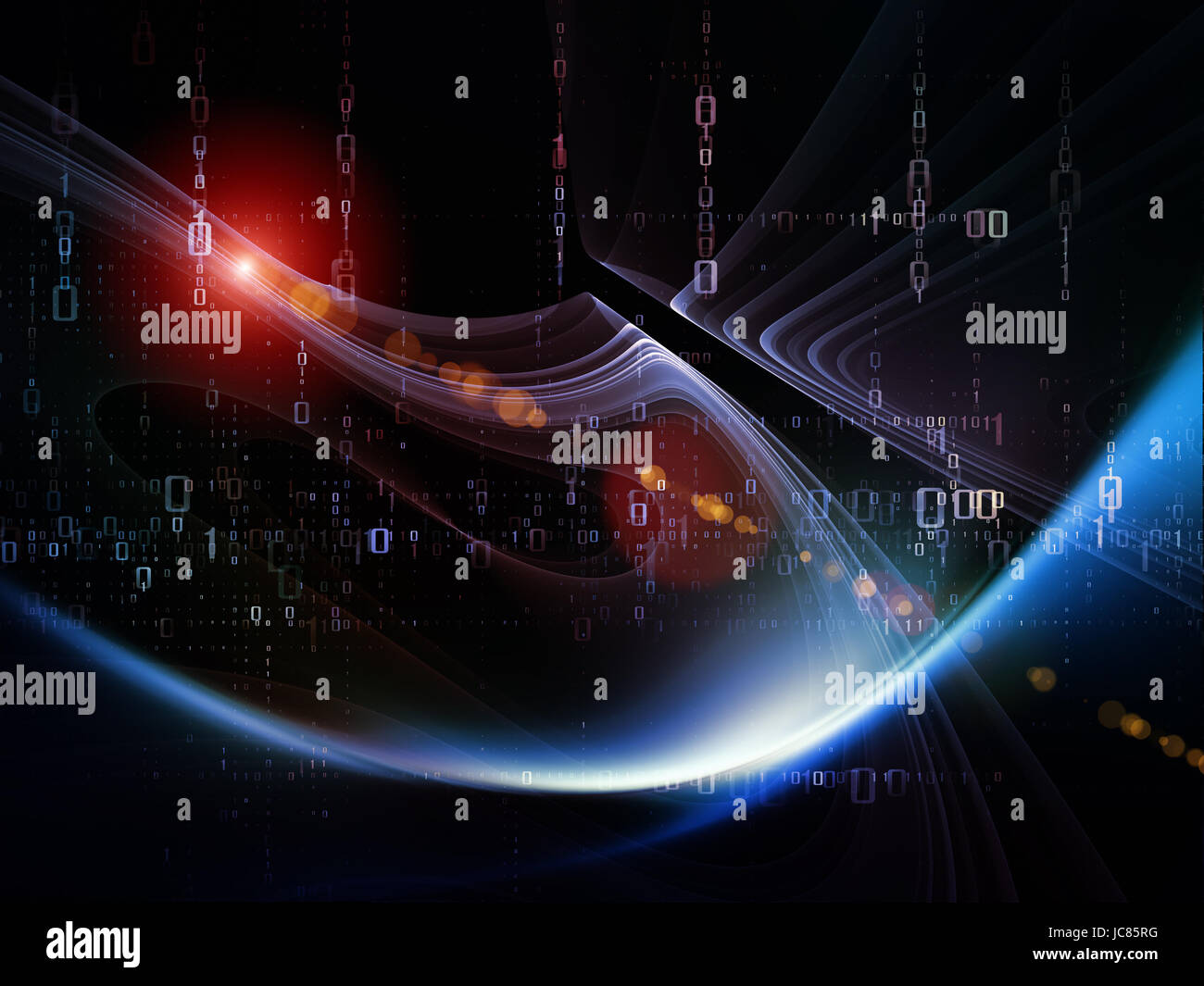 Space Geometry series. Artistic background made of Math, geometry and ...
