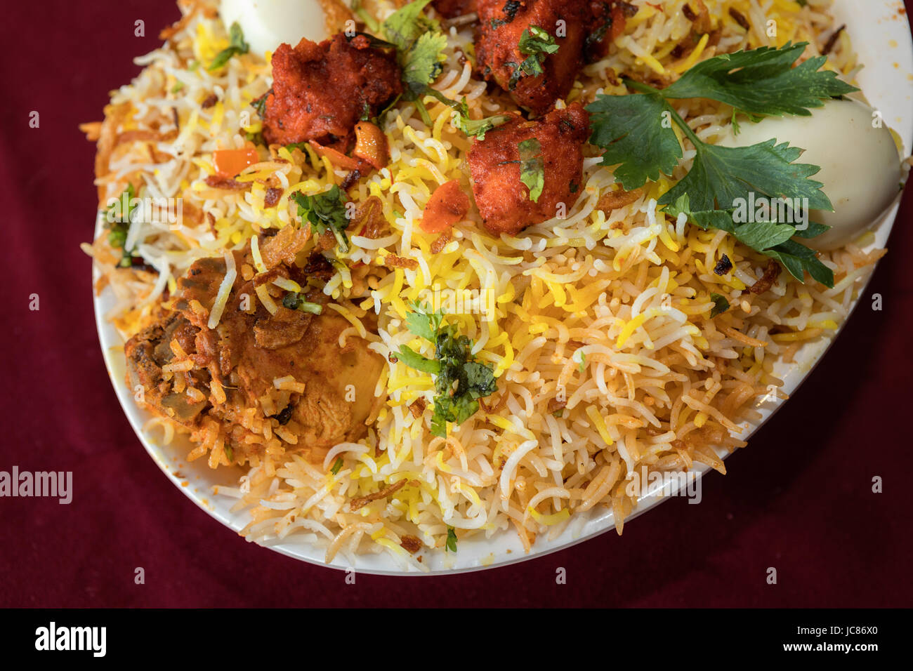 Hyderabadi biryani is a form of biryani, from Hyderabad, India.It is ...