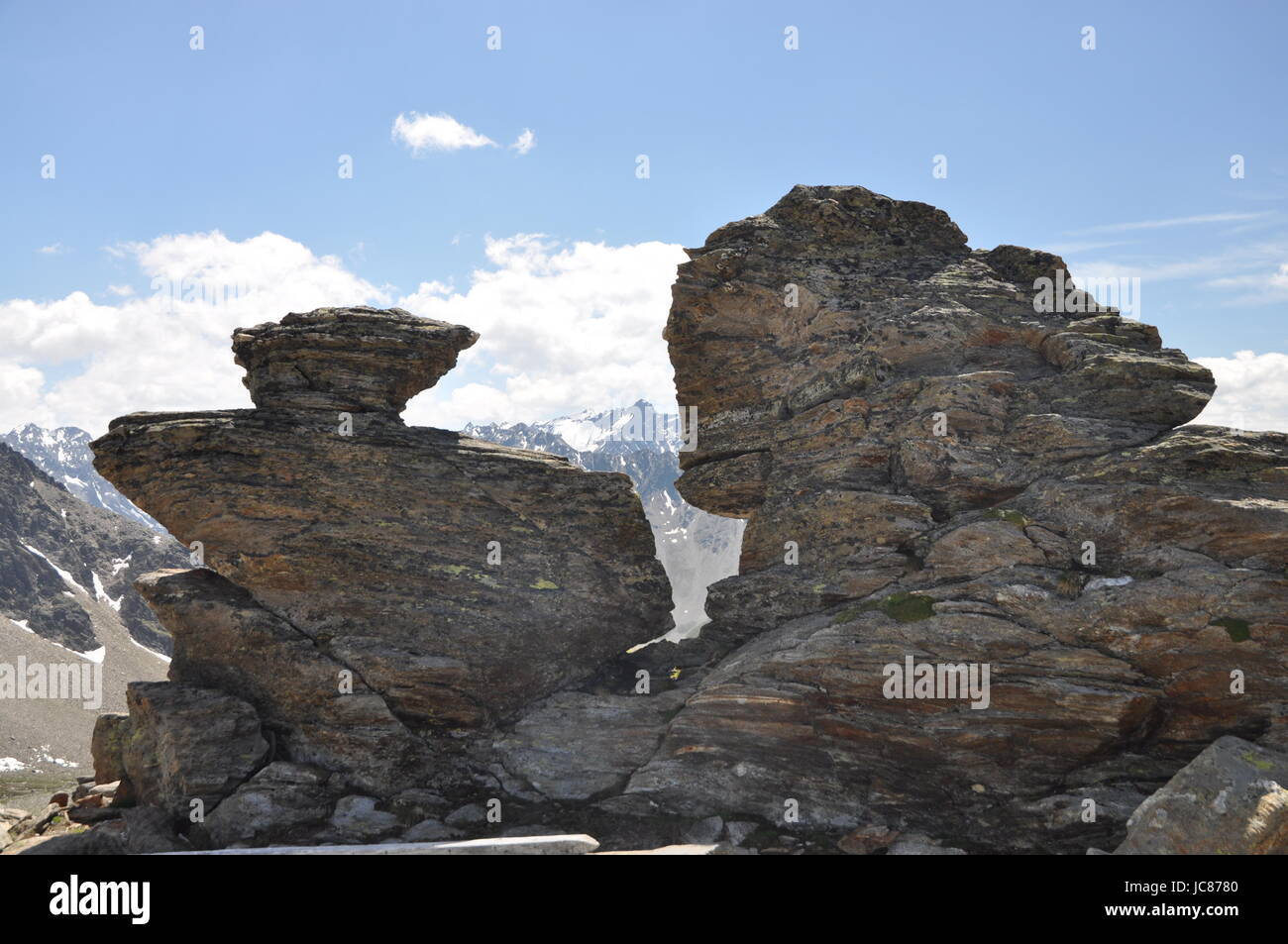 Felsen, Gebirge, stein, steine, fels, berg, natur, finstertaler scharte ...