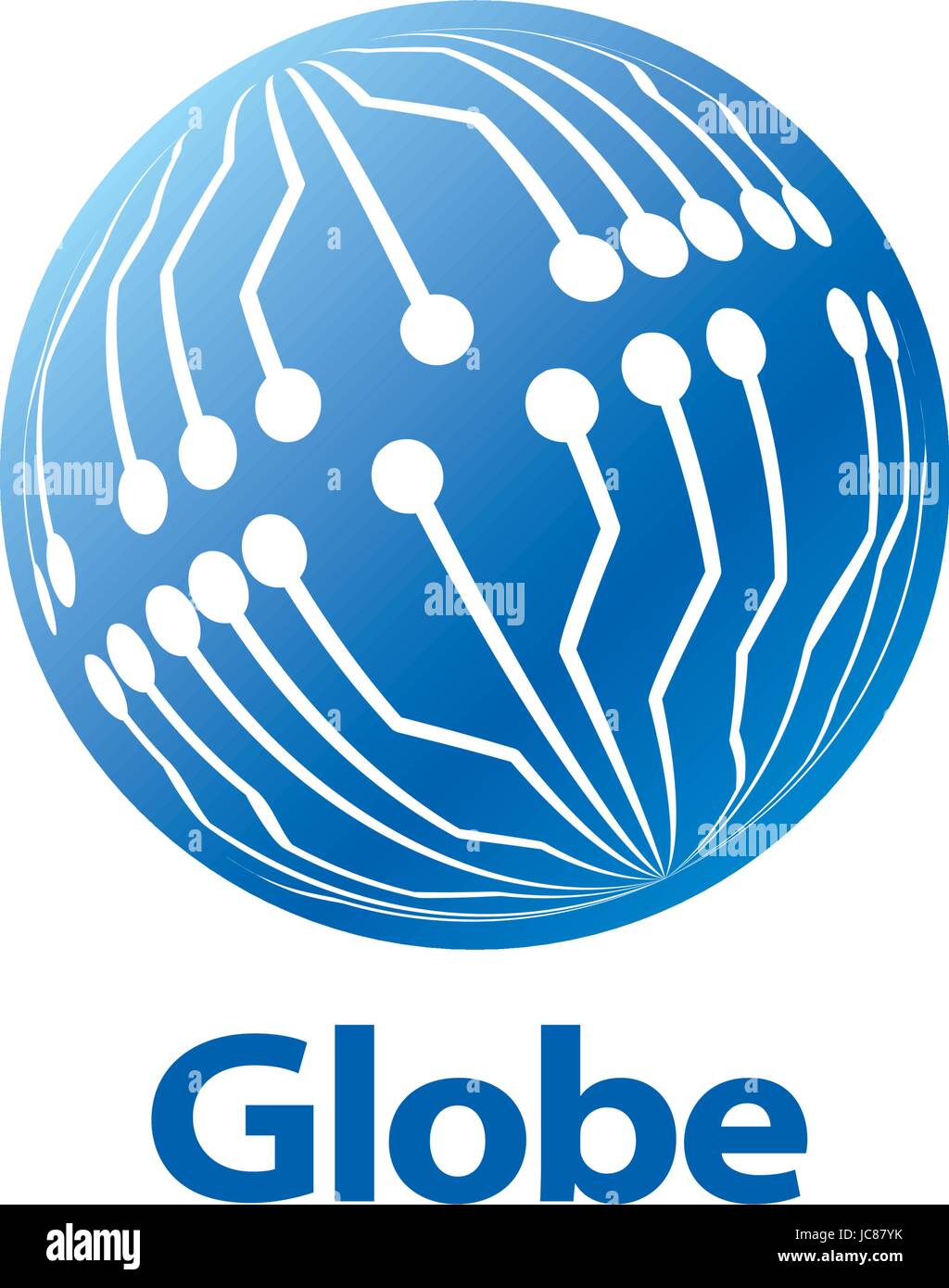 template logo design globe. Vector illustration icon Stock Vector Image ...