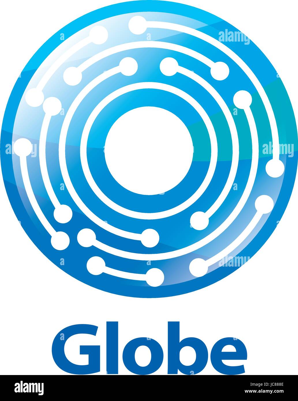 template logo design globe. Vector illustration icon Stock Vector Image ...