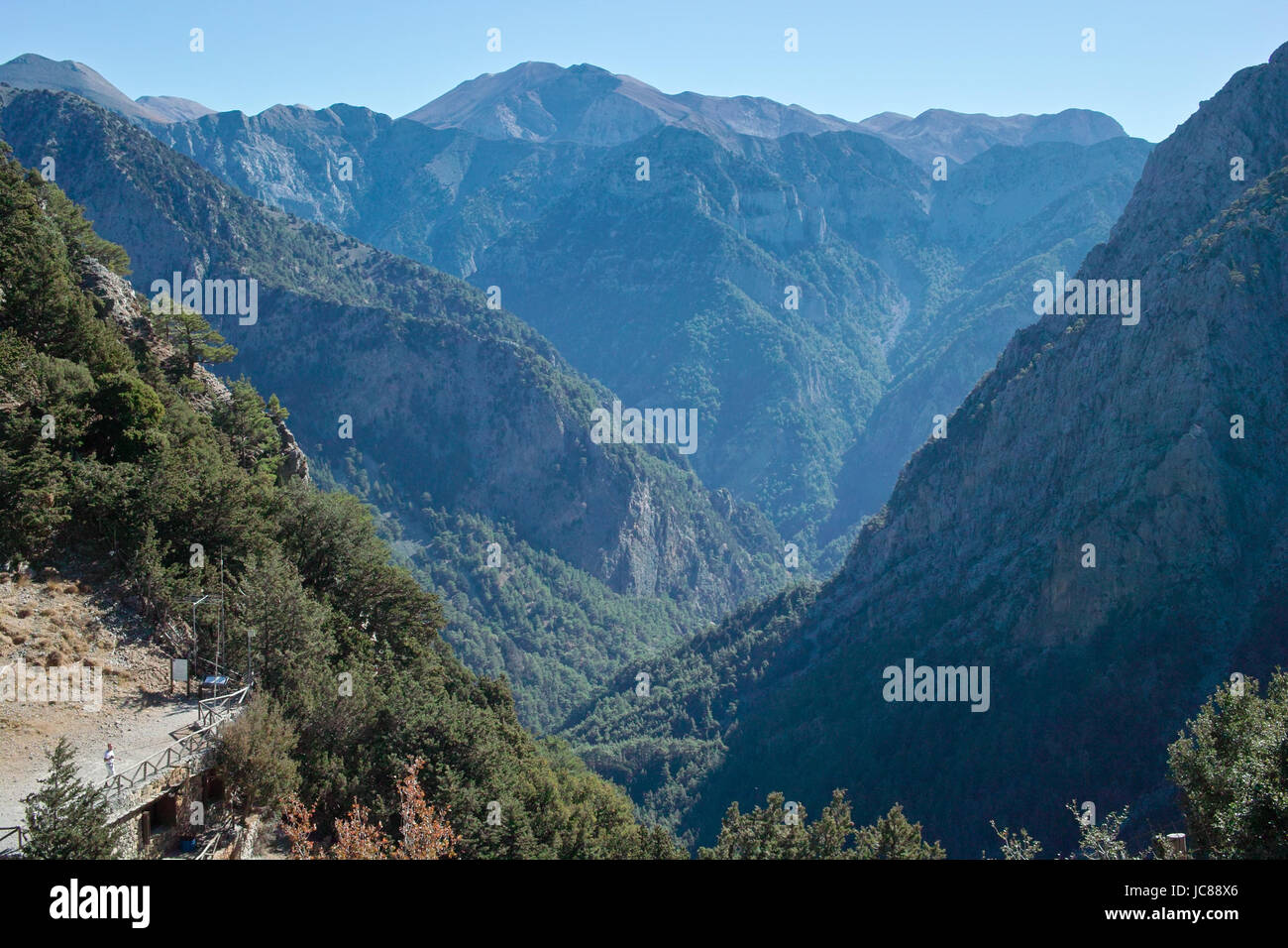 crete - samaria gorge Stock Photo - Alamy