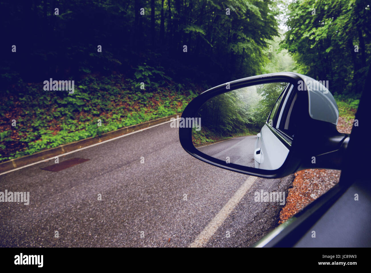 side mirror of a modern car Stock Photo - Alamy