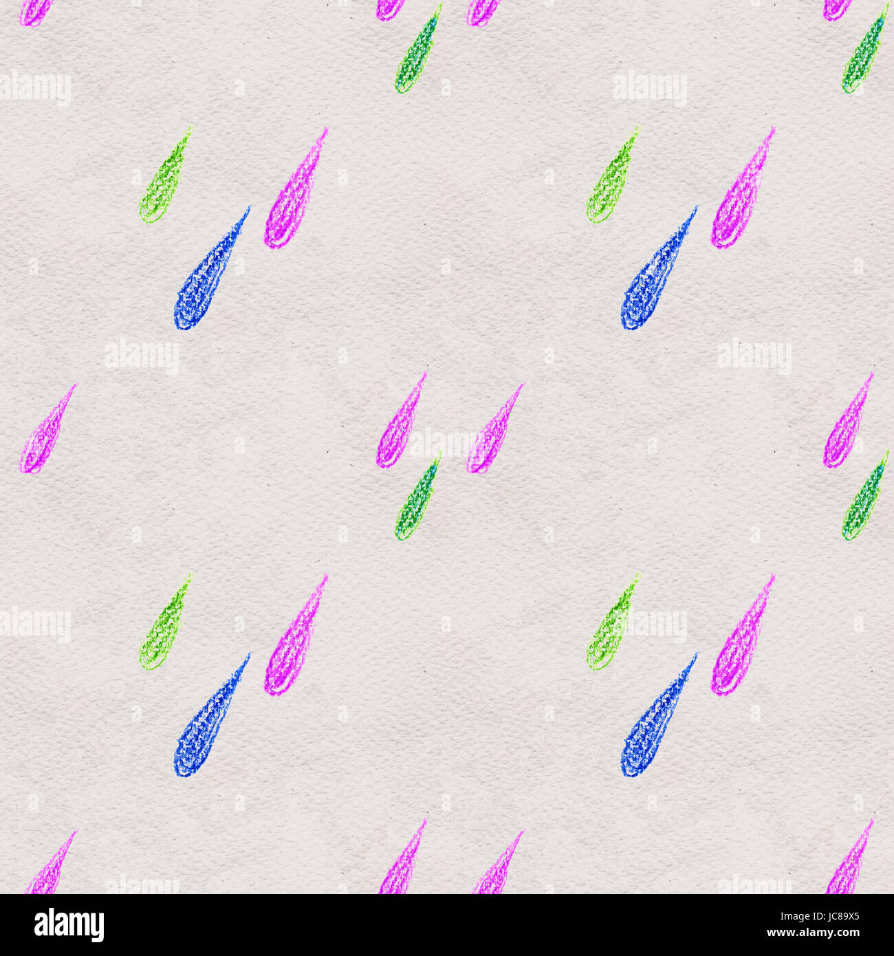 Coloful rain drops seamless pattern Stock Photo - Alamy