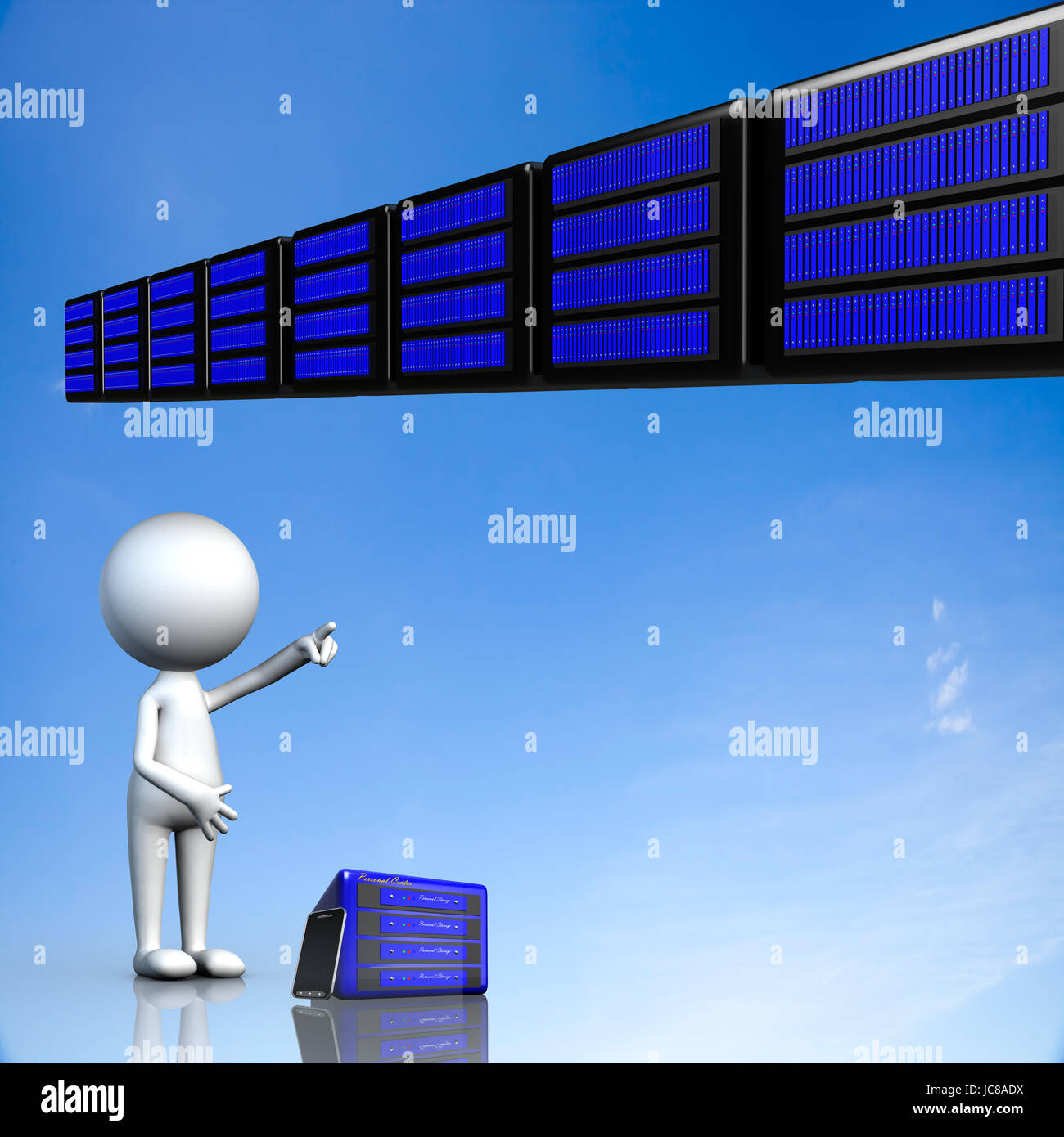 Cloud computing, technology connectivity concept for adv or others ...