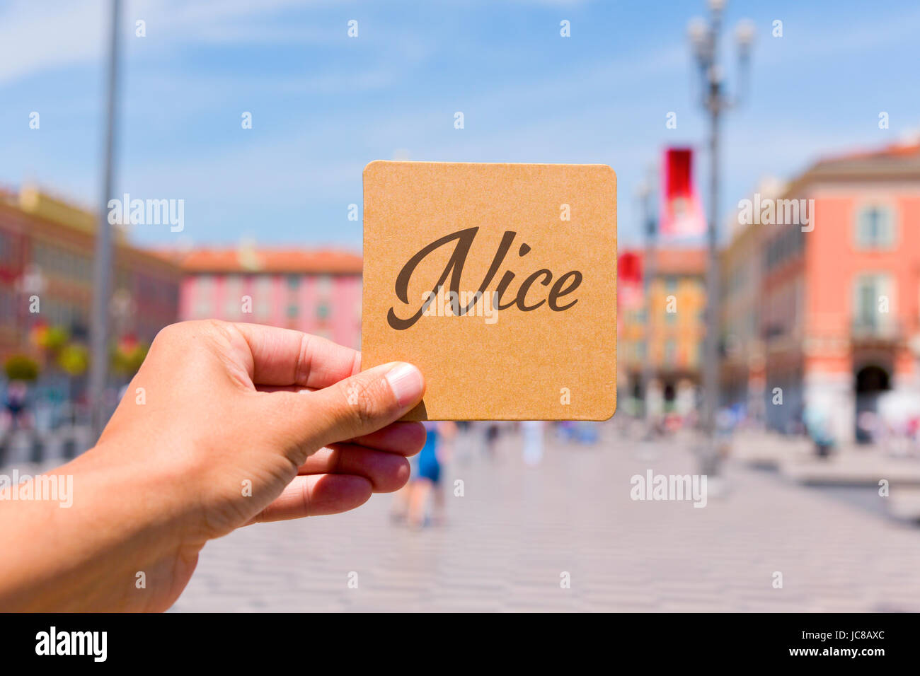 Nice word hi-res stock photography and images - Alamy