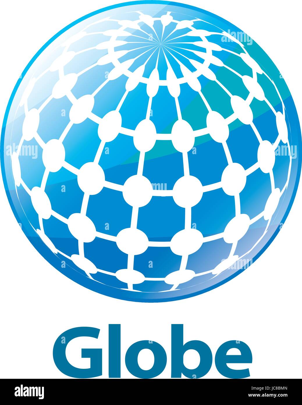 template logo design globe. Vector illustration icon Stock Vector Image ...