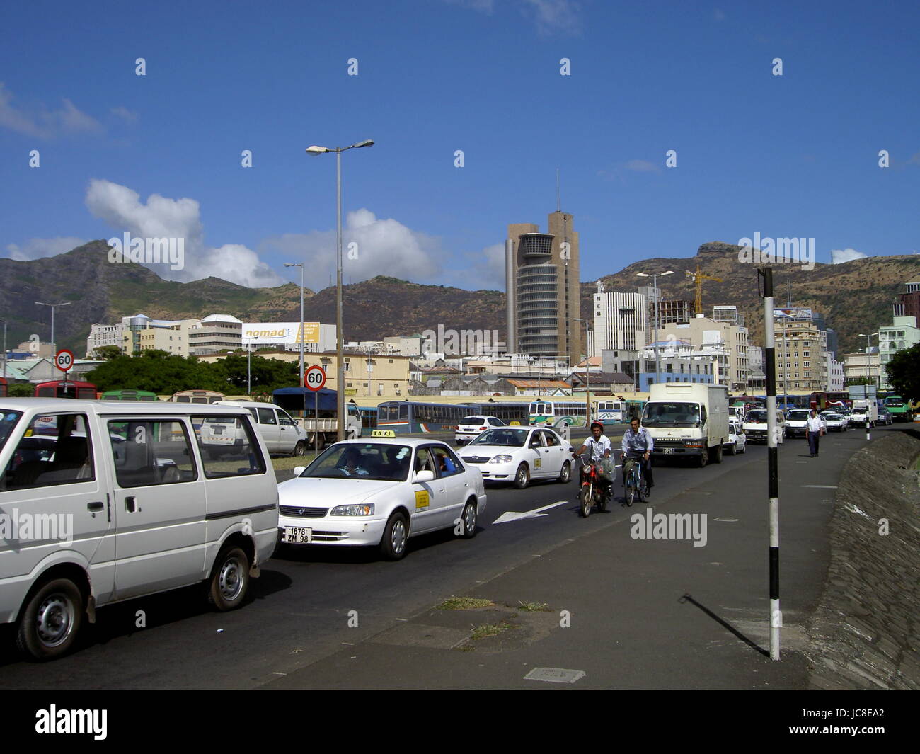 Street in Port Louis Mauritius Stock Photo - Alamy
