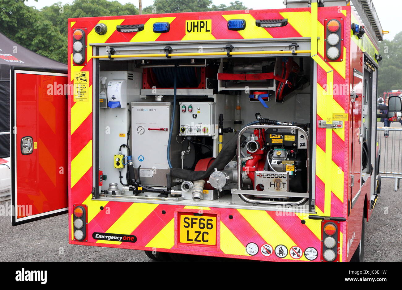 Modern firefighting equipment hi-res stock photography and images - Alamy