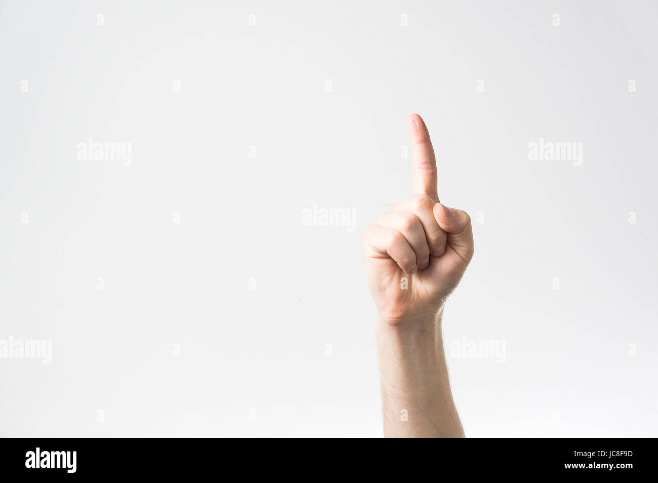 Teen boy hand touch finger hi-res stock photography and images - Alamy