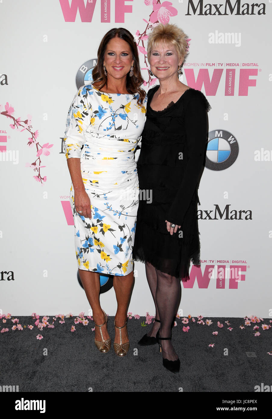 BEVERLY HILLS, CA June 13- Cathy Shulman, Dee Wallace, at Women In Film ...