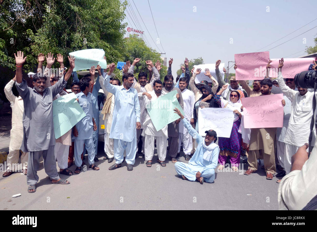 Employees of National Commission for Human Development (NCHD) are ...