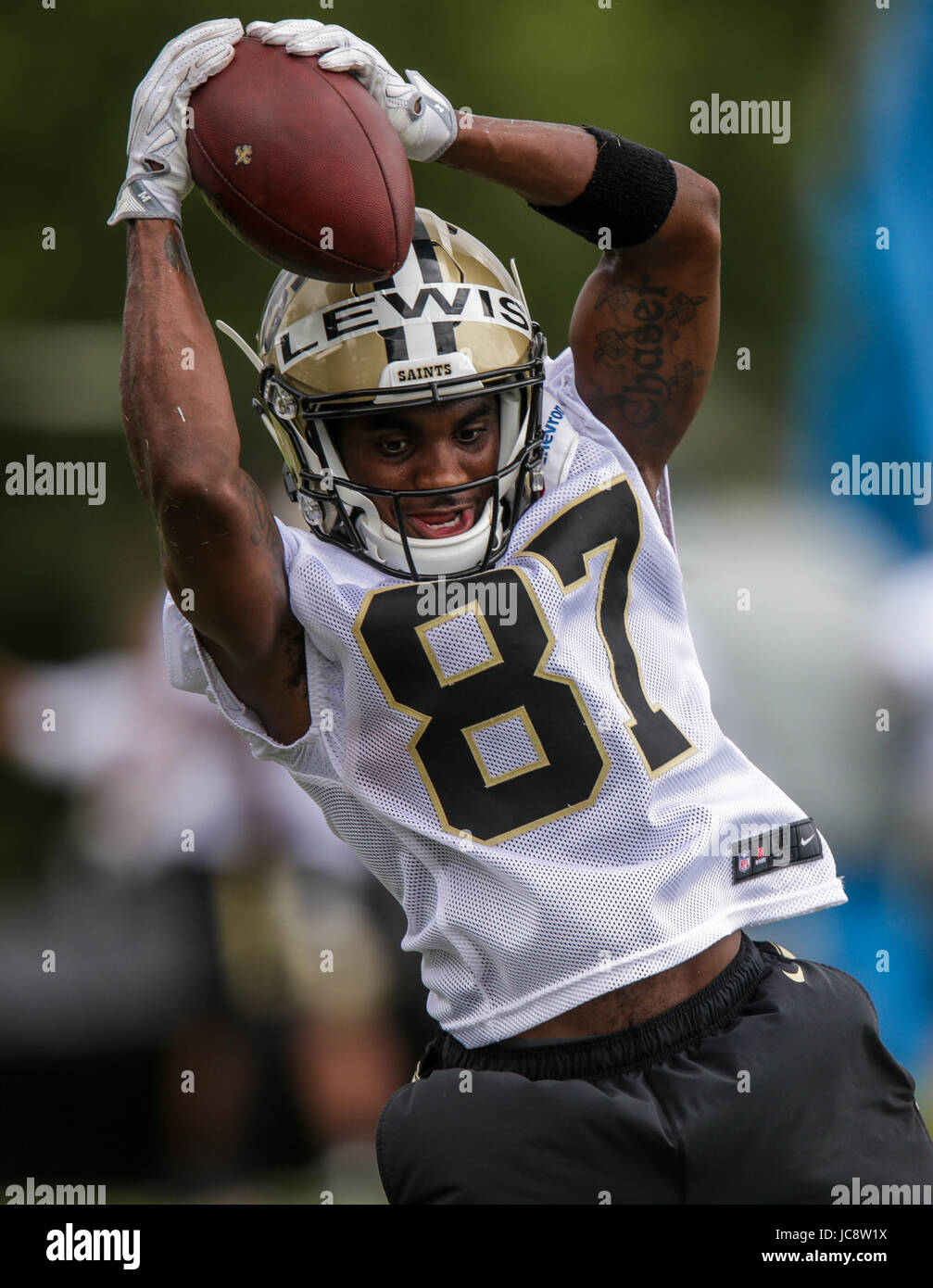 June 14, 2017 - New Orleans Saints wide receiver Tommylee Lewis (87 ...