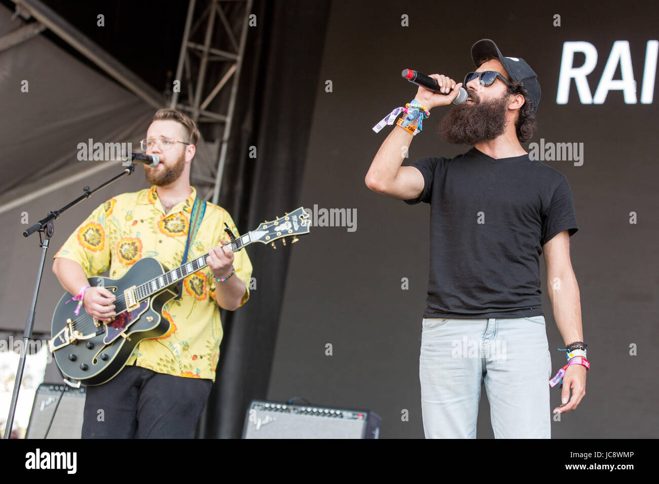 Manchester, Tennessee, USA. 10th June, 2017. DARRICK KELLER and SAM ...