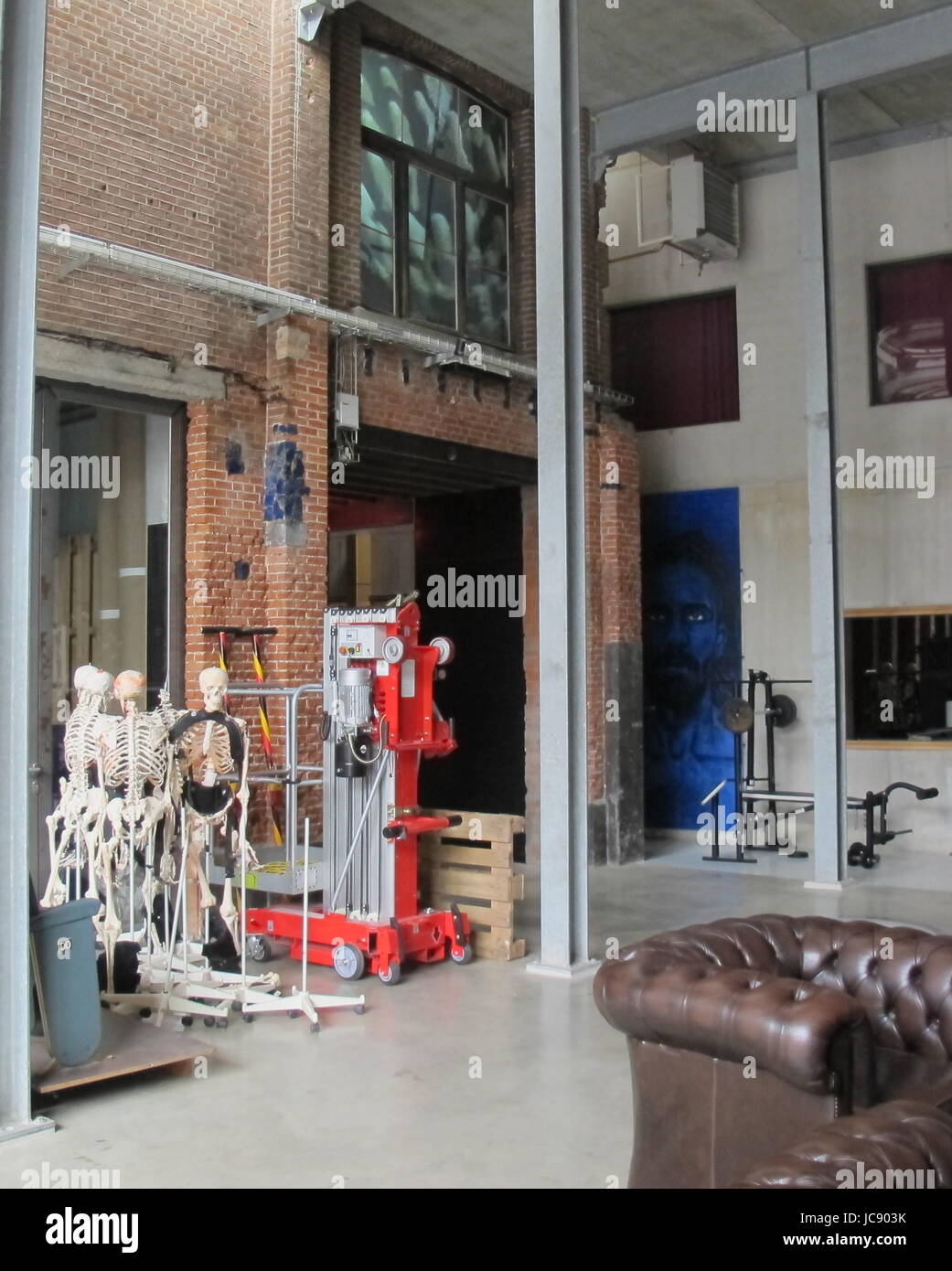 Antwerp, Belgium. 27th Apr, 2017. View of the entrance of the ...