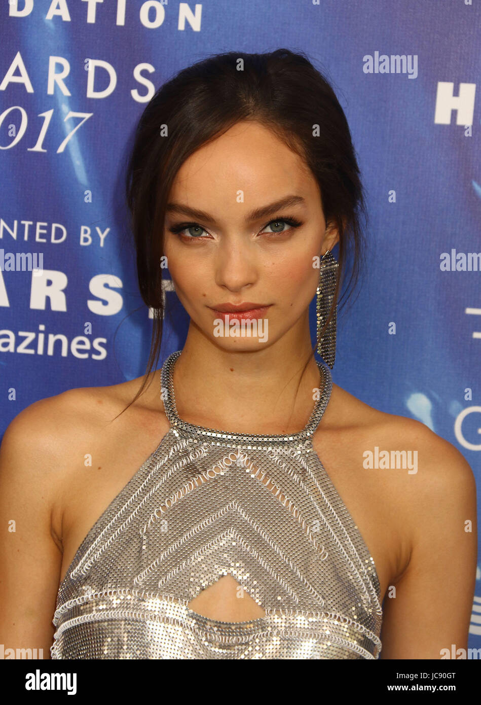 June 14, 2017 - New York, New York, U.S. - Model LUMA GROTHE attends ...