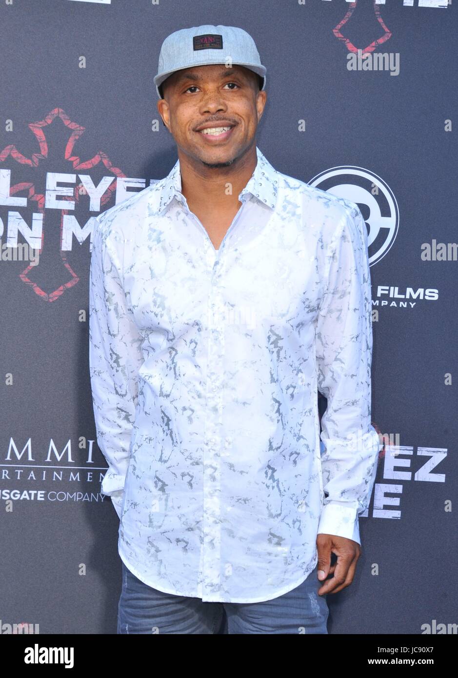 Los Angeles, CA, USA. 14th June, 2017. Money B at arrivals for ALL EYEZ ...