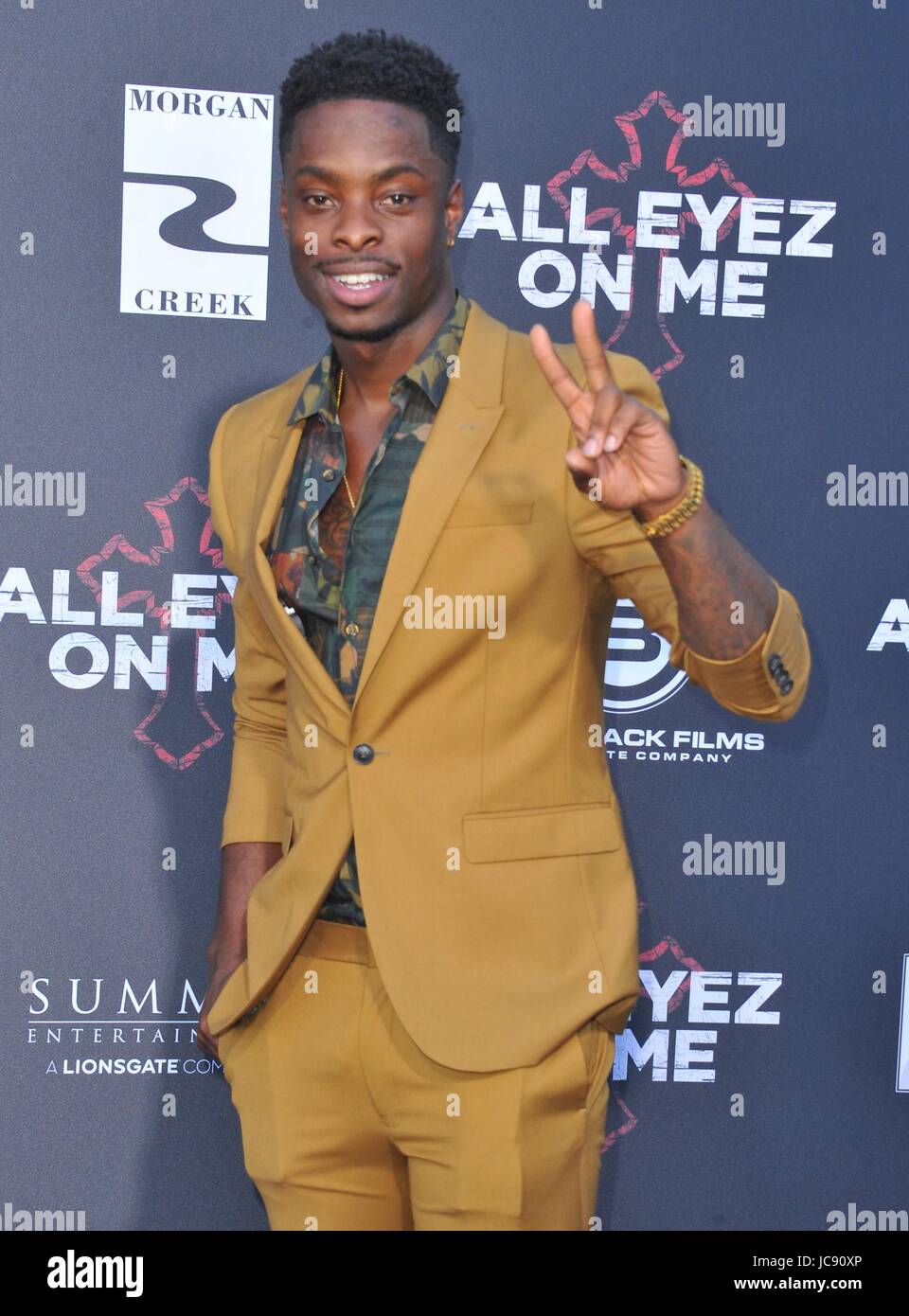 Los Angeles, CA, USA. 14th June, 2017. Johnell Young at arrivals for ...
