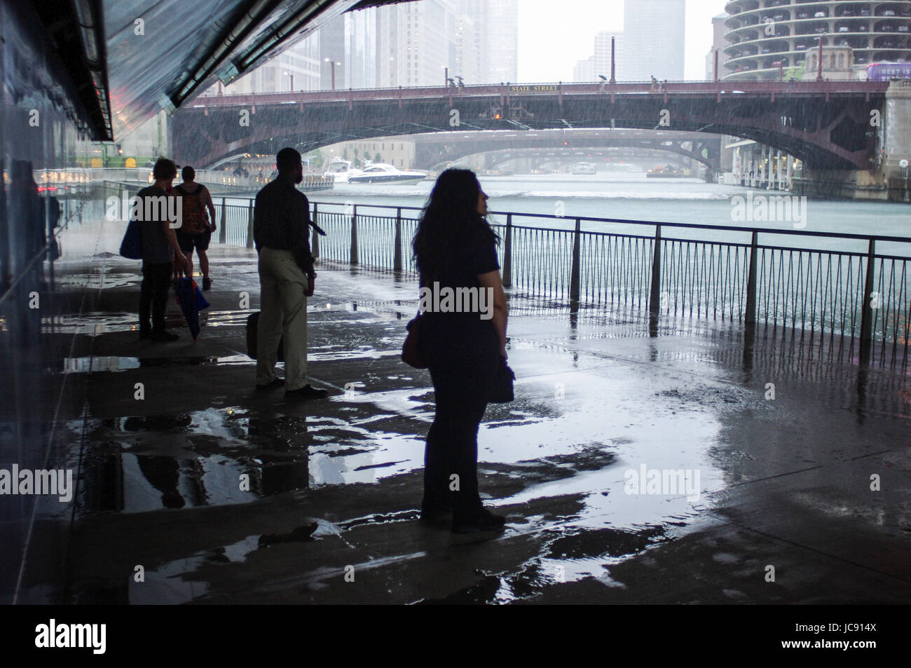 Chicago thunderstorm hi-res stock photography and images - Alamy