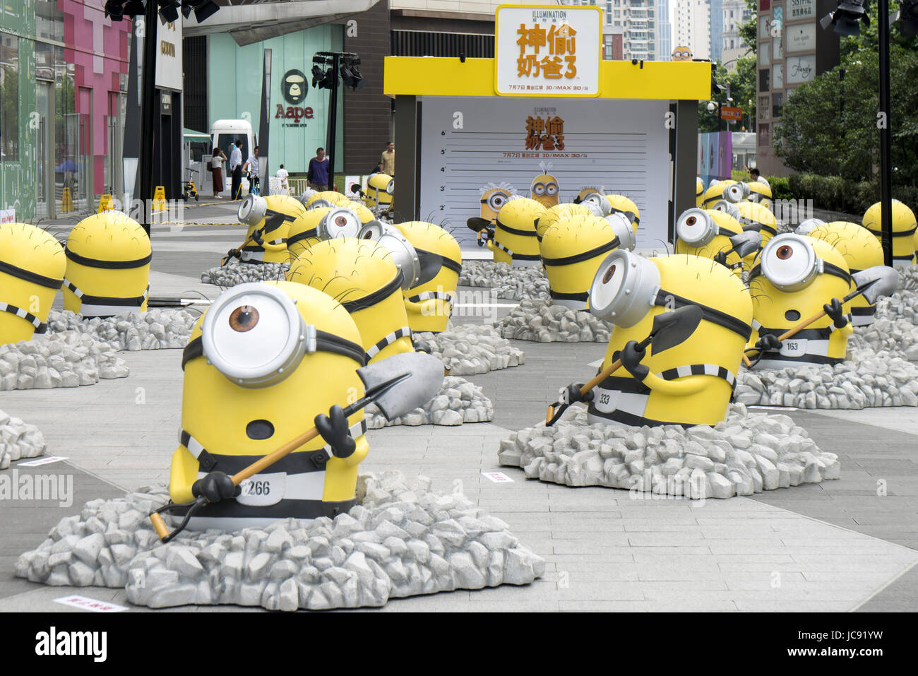 Minions despicable me 3 hi-res stock photography and images - Alamy