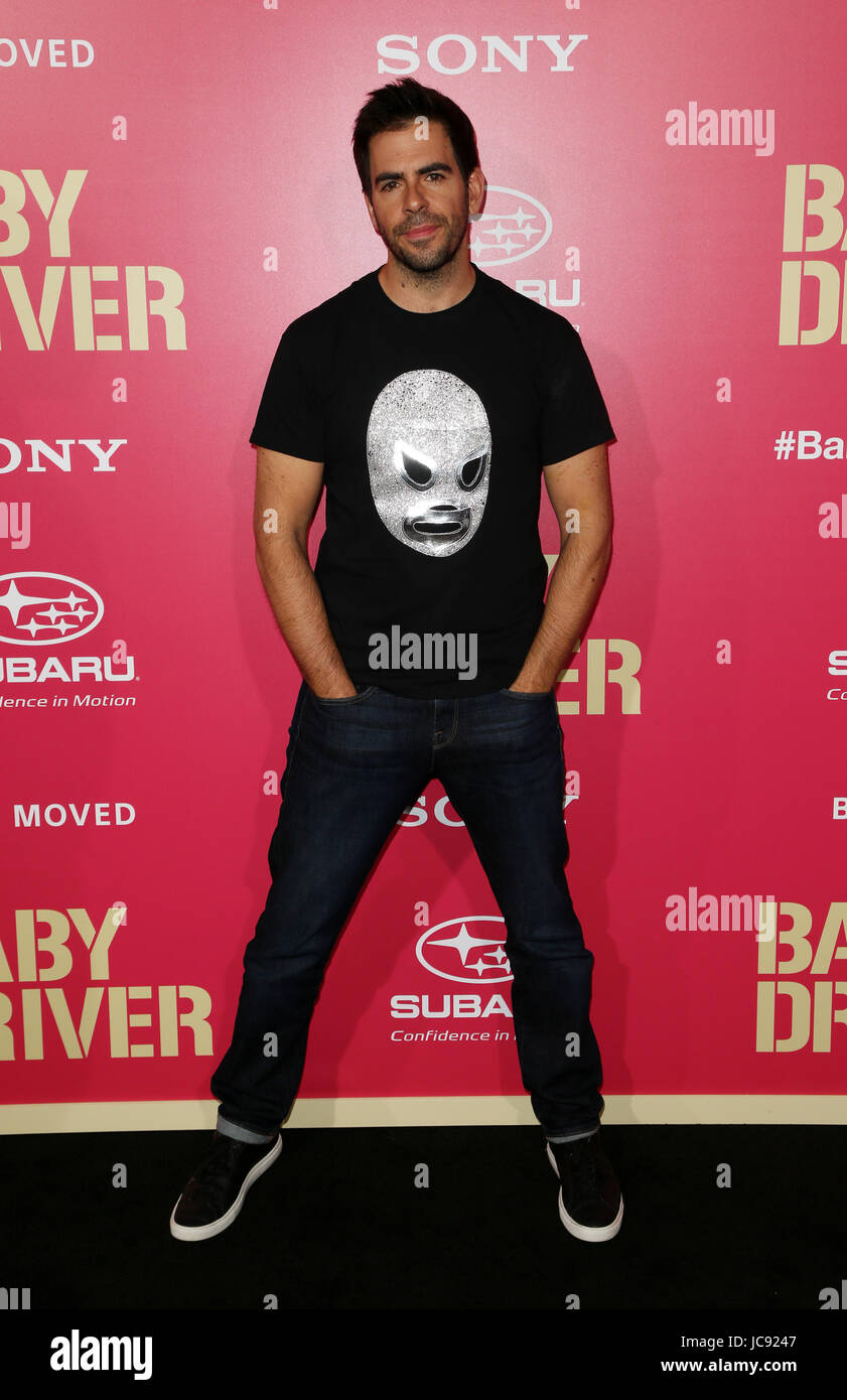 Los Angeles, USA. 14th Jun, 2017. Eli Roth, at premiere of Sony ...
