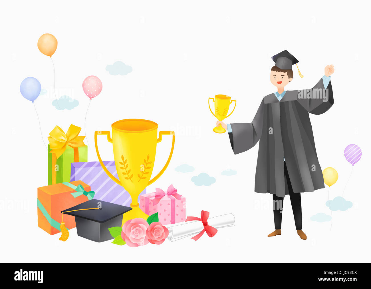 Balloon trophy hi-res stock photography and images - Alamy