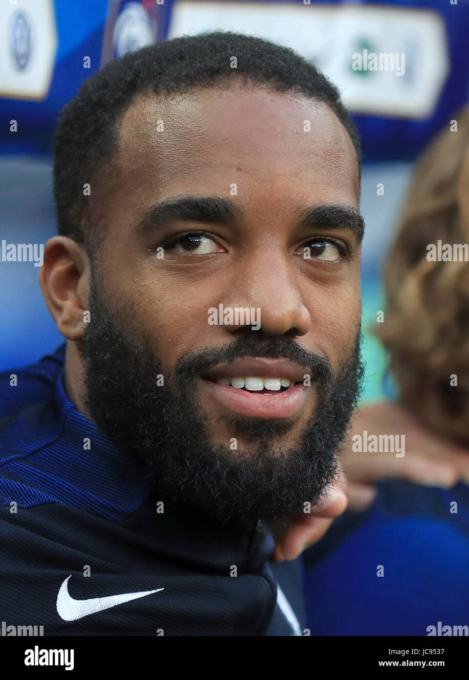 Alexandre Lacazette during the International Friendly at the Stade de ...