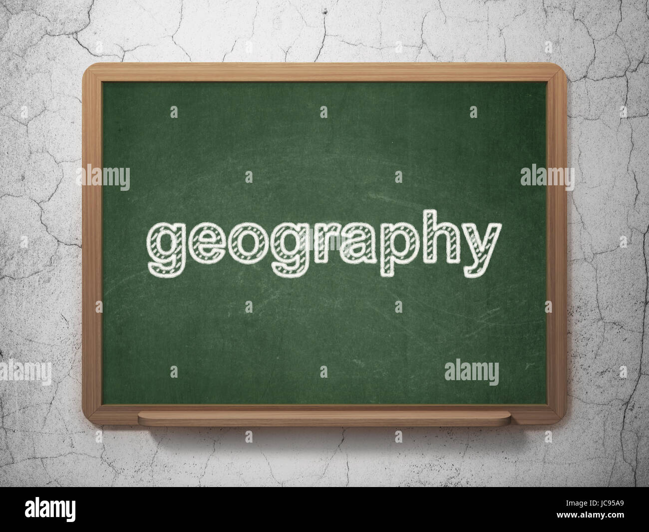 Science concept: Geography on chalkboard background Stock Photo - Alamy