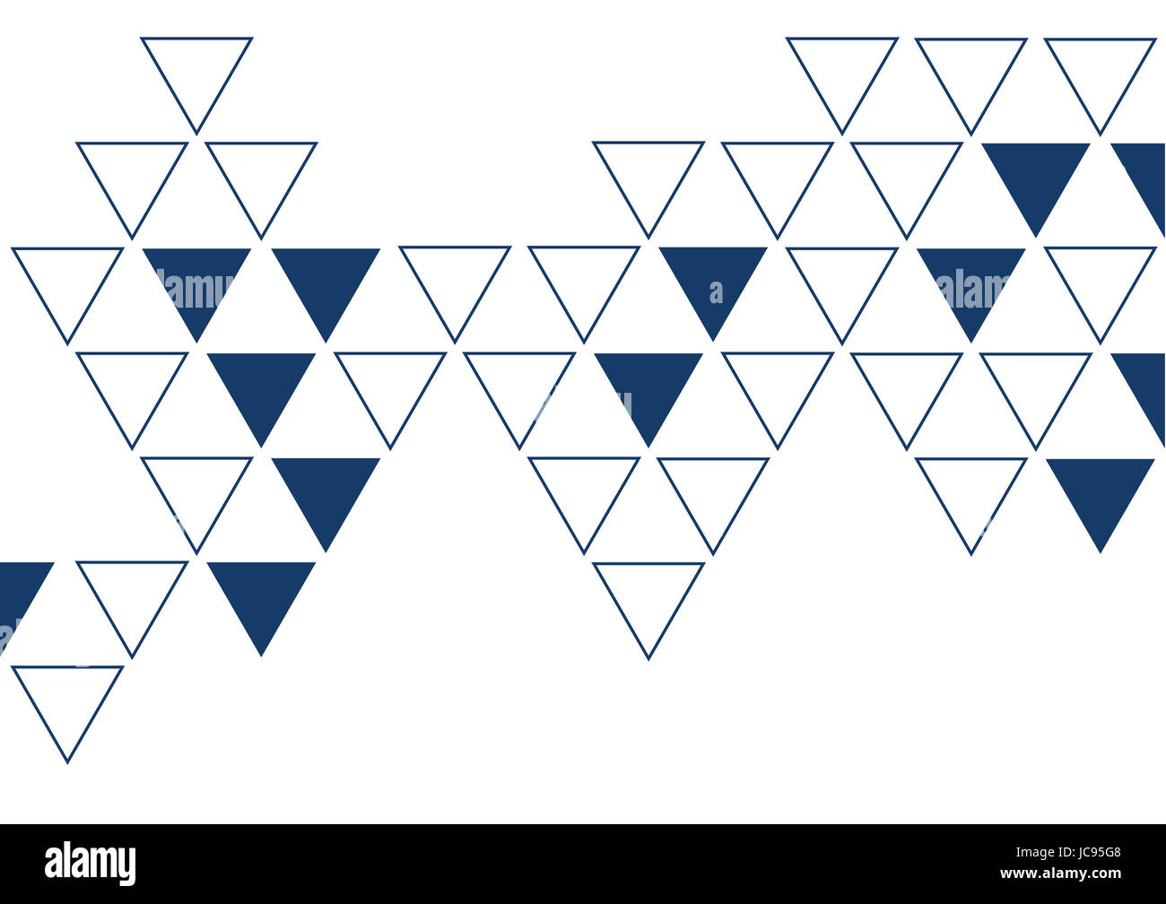 Triangle shape background pattern Stock Photo - Alamy