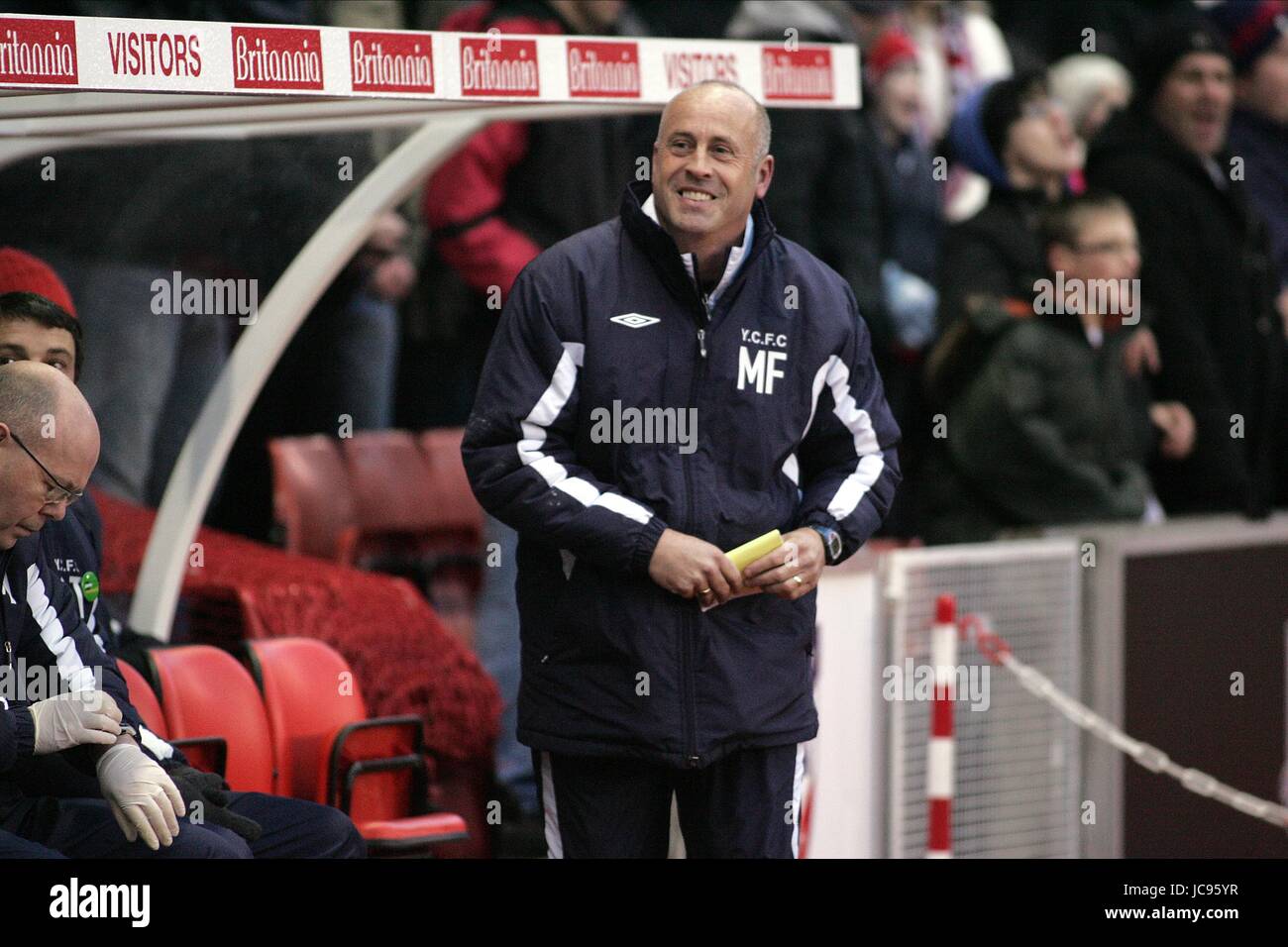 MARTIN FOYLE STOKE CITY V YORK CITY BRITANNIA STADIUM STOKE ENGLAND 02 ...