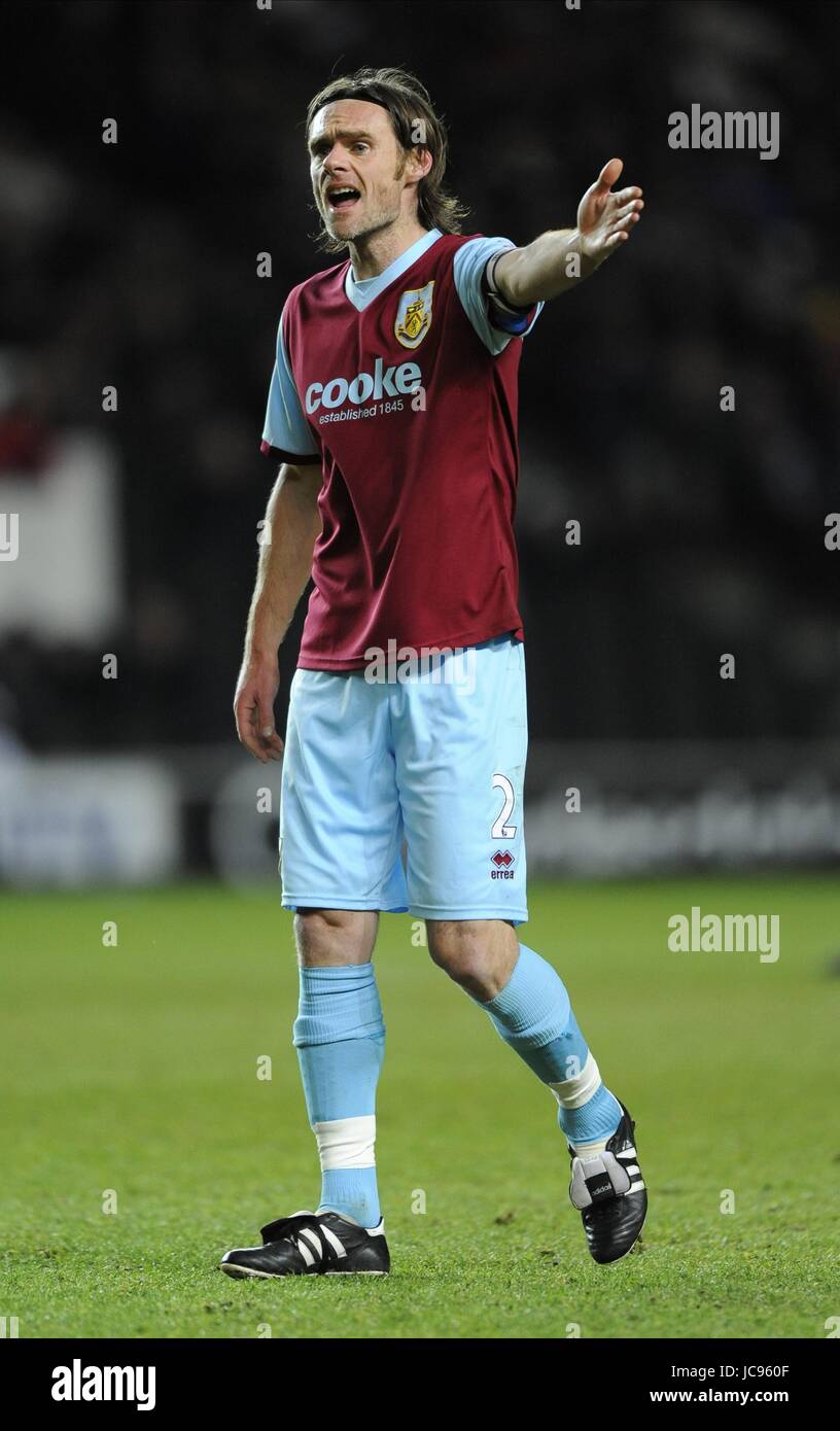 GRAHAM ALEXANDER BURNLEY FC STADIUM MK MILTON KEYNES ENGLAND 02 January ...