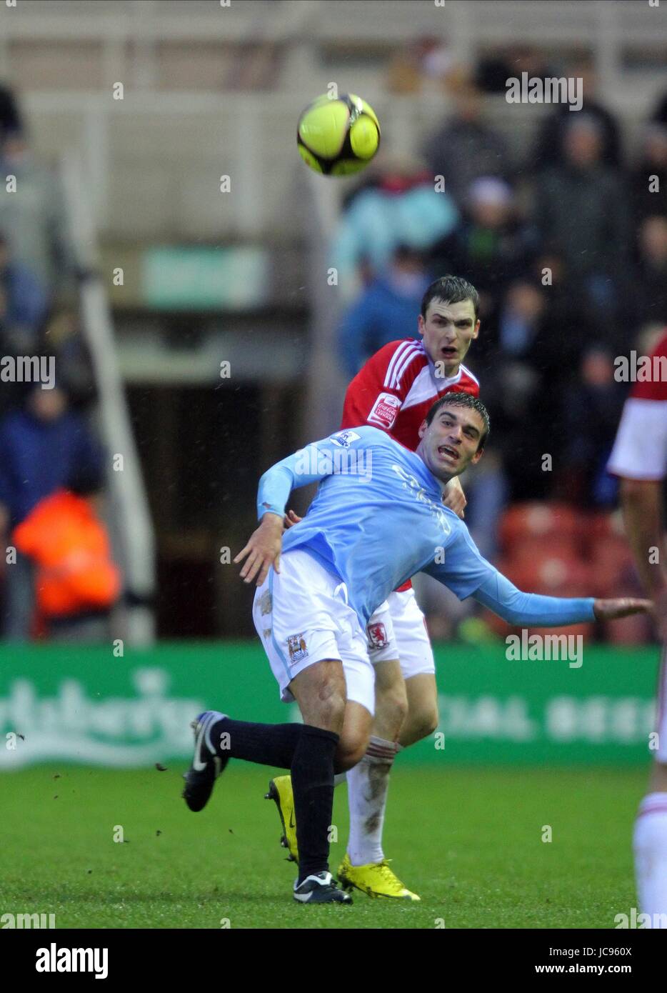ADAM JOHNSON & JAVIER GARRIDO MIDDLESBROUGH V MANCHESTER CIT RIVERSIDE ...