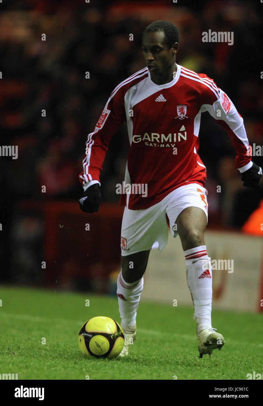 JUSTIN HOYTE MIDDLESBROUGH FC RIVERSIDE STADIUM MIDDLESBROUGH ENGLAND ...
